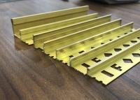 China Gold 3.0m Decorative Brass Trim Strips Furniture Decoration for sale