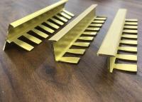 China Gold 3.0m Decorative Brass Trim Strips Furniture Decoration for sale