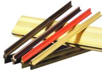 China Gold 3.0m Decorative Brass Trim Strips Furniture Decoration for sale