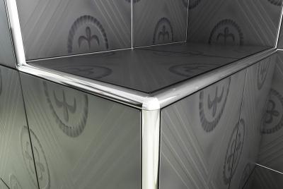 China Aluminium tile trim metal aluminium extrusion profile tile trimming edge strips for sale