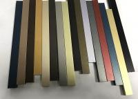 China 0.2 Kg / Meters Aluminium Tile Trim for sale