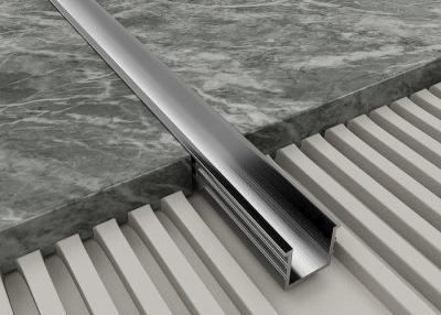 China 0.2 Kg / Meters Aluminium Tile Trim for sale