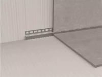 China Aluminum Alloy Tile Edge Trim Metal Finishing strips wall tile decoration for sale