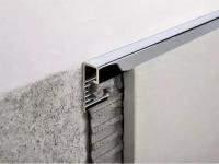 China 2.5m Metal Tile Edge Trim For Aluminum Alloy Profile Tile Edge Trim Aluminium for sale