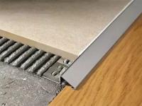 China 2.5m Metal Tile Edge Trim For Aluminum Alloy Profile Tile Edge Trim Aluminium for sale