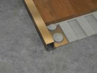 China 1.8m Stainless Steel Square Edge Tile Trim Fireproof Corner Tile Edge Trim for sale