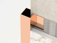 China Bright Gold Stainless Steel Outside Corner Trim 2.5m for sale