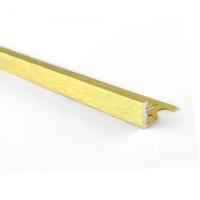 China 2.7m Brass Tile Edge Trim Tile Decoration Concor Finishing Strips Bronze Retro for sale
