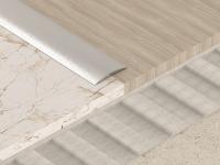 China T Shaped Buckles Decorative Aluminium Angle Strip 10mm Floor Curved Cover Strip for sale