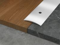 China T Shaped Buckles Decorative Aluminium Angle Strip 10mm Floor Curved Cover Strip for sale
