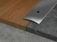 China T Shaped Buckles Decorative Aluminium Angle Strip 10mm Floor Curved Cover Strip for sale