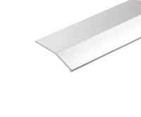 China High Low Buckle Aluminium Flat Strip Laminate Floor Edging Strip Anodized for sale