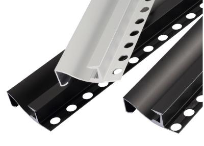 China Aluminum Alloy Profile Led Skirting Board Line High Quality Aluminum Corner Extruded Light LED Profile for sale