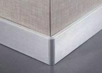 China Prevent Floor Deformation Aluminum Skirting Board for sale