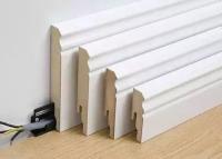China Prevent Floor Deformation Aluminum Skirting Board for sale