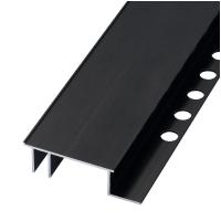 China Waterproof Kitchen Aluminum Skirting Board Floor Decorative Wall Baseboard for sale