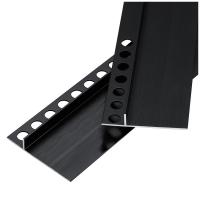 China Waterproof Kitchen Aluminum Skirting Board Floor Decorative Wall Baseboard for sale