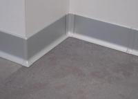 China Interior Decoration Aluminum Skirting Board Wall And Floor for sale
