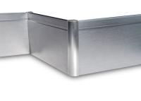 China Anodized Waterproof Skirting Boards Wall Skirting Protector Decoration for sale