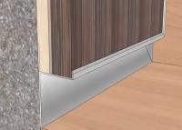 China Anodized Waterproof Skirting Boards Wall Skirting Protector Decoration for sale