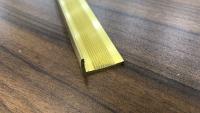 China Decorative Brass Strip 3mm Modern Interior Decoration Mood Floor Tile Trim for sale