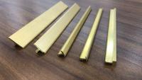 China Decorative Brass Strip 3mm Modern Interior Decoration Mood Floor Tile Trim for sale