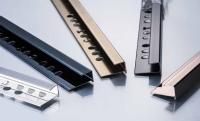 China 410 Stainless Steel Transition Strip Edge Decorative Tile Trim for sale