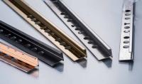 China 410 Stainless Steel Transition Strip Edge Decorative Tile Trim for sale