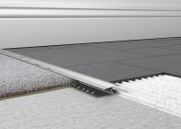 China Aluminium Alloy Extra Wide Carpet Transition Strip Interior Decoration for sale