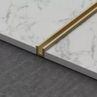 China Aluminum Alloy Extrusion Profile Tile Corner Edge Trim Strips for sale