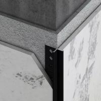 China Aluminum Alloy Extrusion Profile Tile Corner Edge Trim Strips for sale
