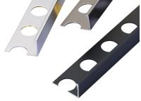 China Decorative metallic interior baseboard for Aluminum cover line skirting board for tile trim for sale