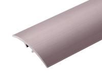 China Perfect Finish Brushed Aluminium Edging Strip Gap Covering Profile for sale