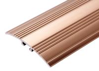 China Perfect Finish Brushed Aluminium Edging Strip Gap Covering Profile for sale