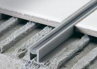 China Wood Floor Tile Trim 25mm Aluminium Movement Joint Aluminum Extrusion Profile for sale