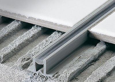 China Wood Floor Tile Trim 25mm Aluminium Movement Joint Aluminum Extrusion Profile for sale