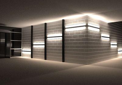 China Led Strips Lighting Recessed LED Aluminium Profile  With Spring Clip for sale