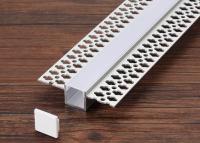China Led Strips Lighting Recessed LED Aluminium Profile  With Spring Clip for sale