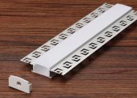 China Led Strips Lighting Recessed LED Aluminium Profile  With Spring Clip for sale