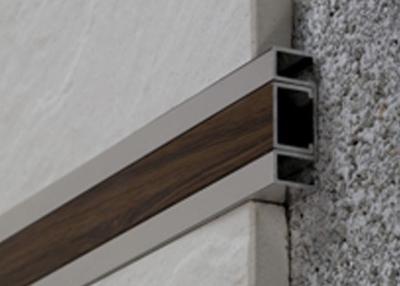 China Aluminum Extrusion Profile Key Features And Surface Treatment Ceramic Tile Edge Trim Strips for sale