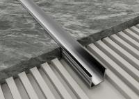 China Aluminum Extrusion Profile Key Features And Surface Treatment Ceramic Tile Edge Trim Strips for sale