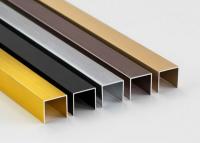 China 3.0m Aluminium Tile Trim Aluminium Corner Tile Trim Anodised for sale