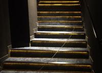 China Stair Anti Skid Strips Aluminum LED Profiles Aluminium Extrusion Profile for sale