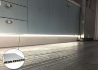 China Electrophoresis Led Aluminium Extrusion Profiles For 10mm Led Strip for sale