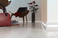 China Electrophoresis Aluminum Led Profiles Skirting Board Led Strip Led Baseboard for sale