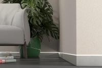 China Electrophoresis Aluminum Led Profiles Skirting Board Led Strip Led Baseboard for sale