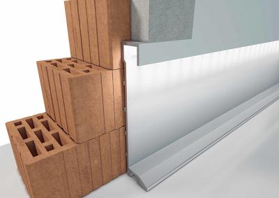 China Aluminum Baseboard Kitchen Floor Skirting Aluminum LED Profiles Furniture Floor for sale