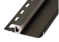 China Electrophoresis Aluminum LED Profiles Aluminium Skirting Board 80mm for sale