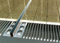 China Ceramic Flooring 10mm Aluminium Movement Joint For Stone Floors for sale
