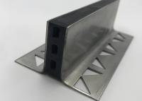 China Ceramic Flooring 10mm Aluminium Movement Joint For Stone Floors for sale